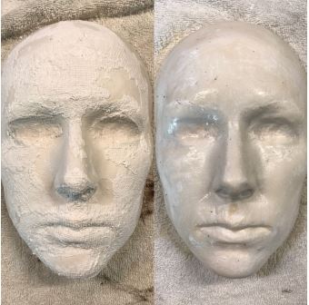 DIY Zombie Face Mask | Halloween Makeup